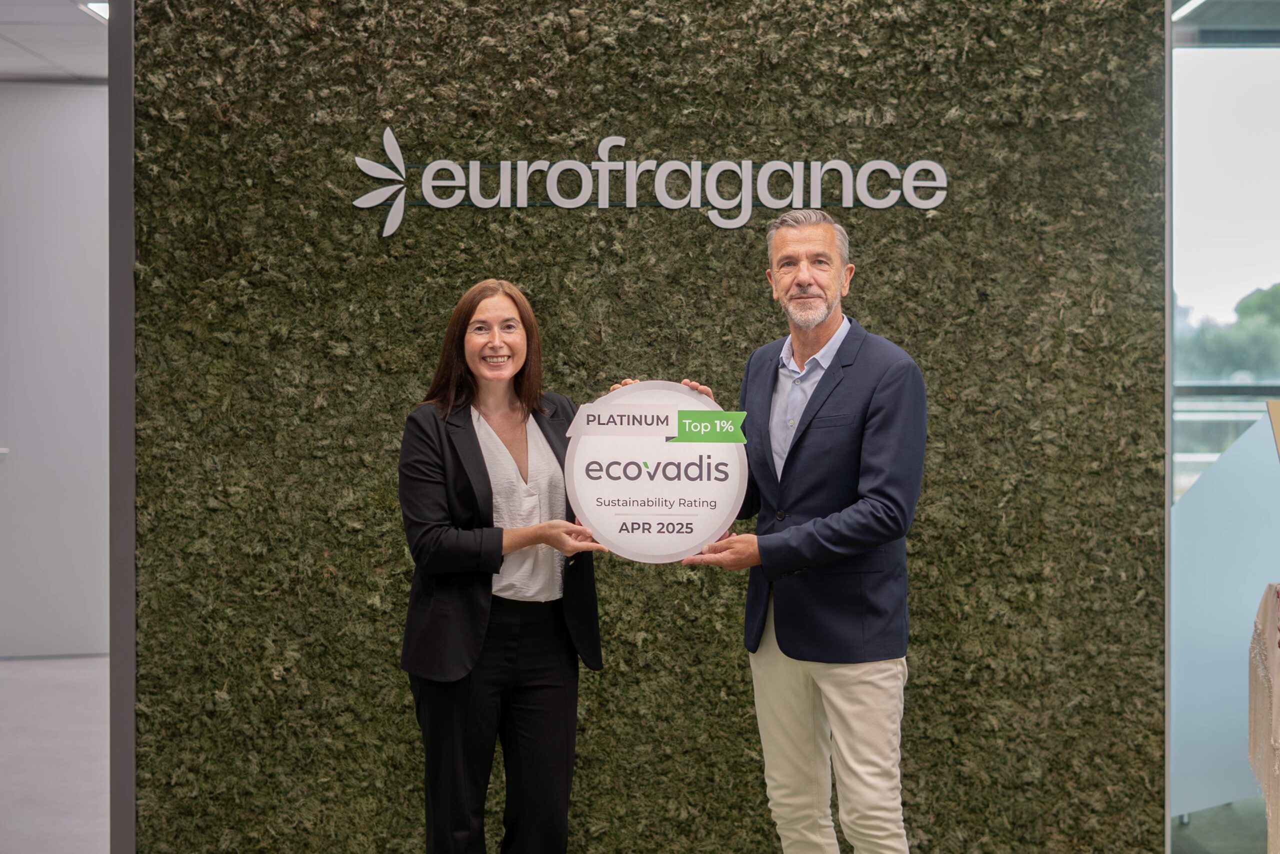Eurofragance obtiene la medalla Platinum de EcoVadis y refuerza su ...